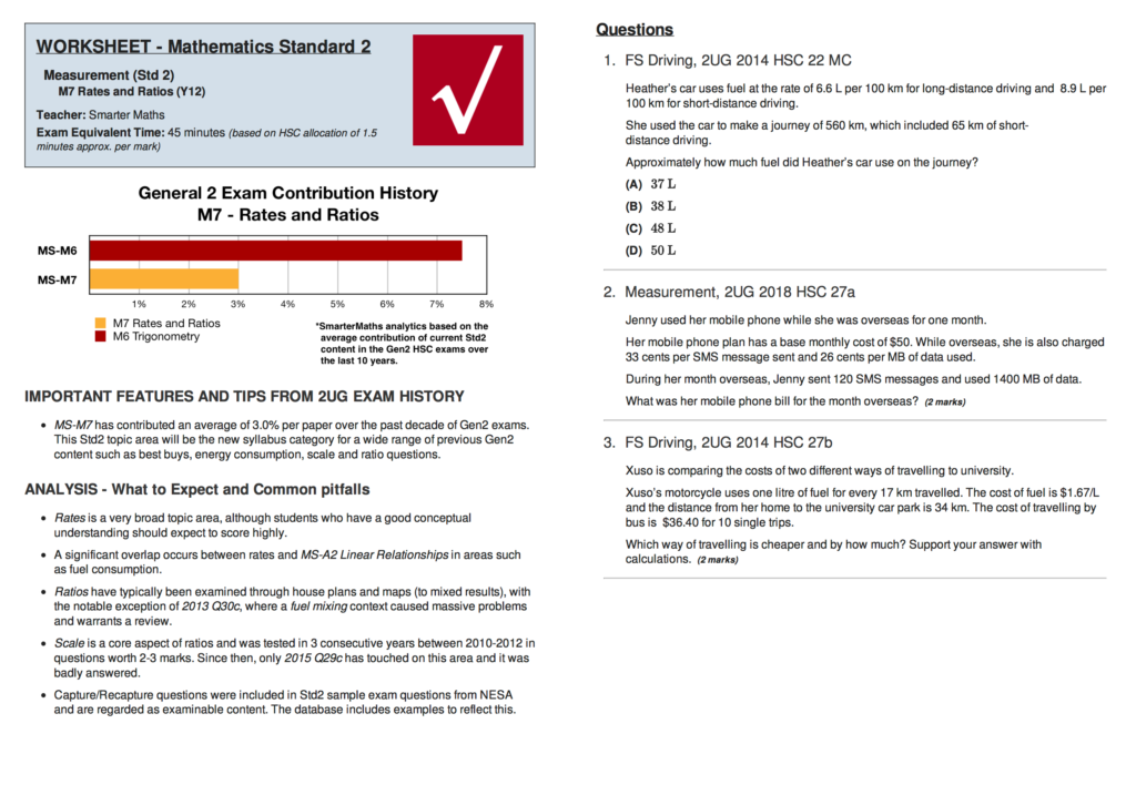 2019-03-14 (NSW Non-Subscribers): Standard 2 – Teacher Series (Part 2 ...